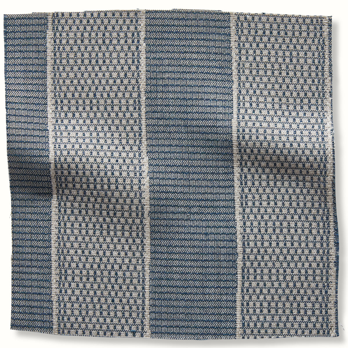Asilah - Indigo on Natural – Peter Dunham Textiles