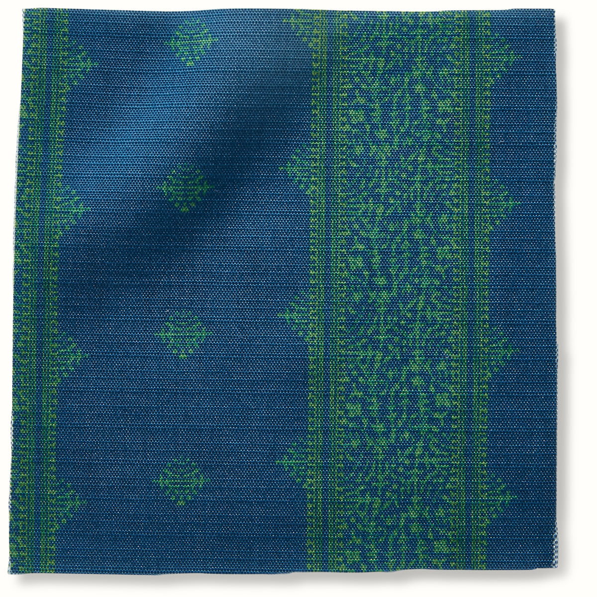 Fez - Green/Indigo – Peter Dunham Textiles