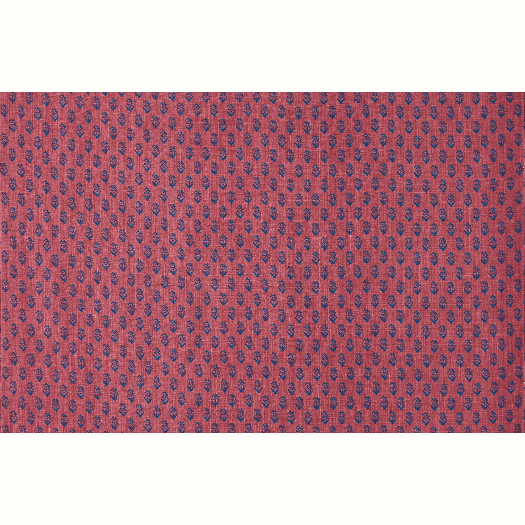 Rajmata Tonal - Indigo/Raspberry – Peter Dunham Textiles
