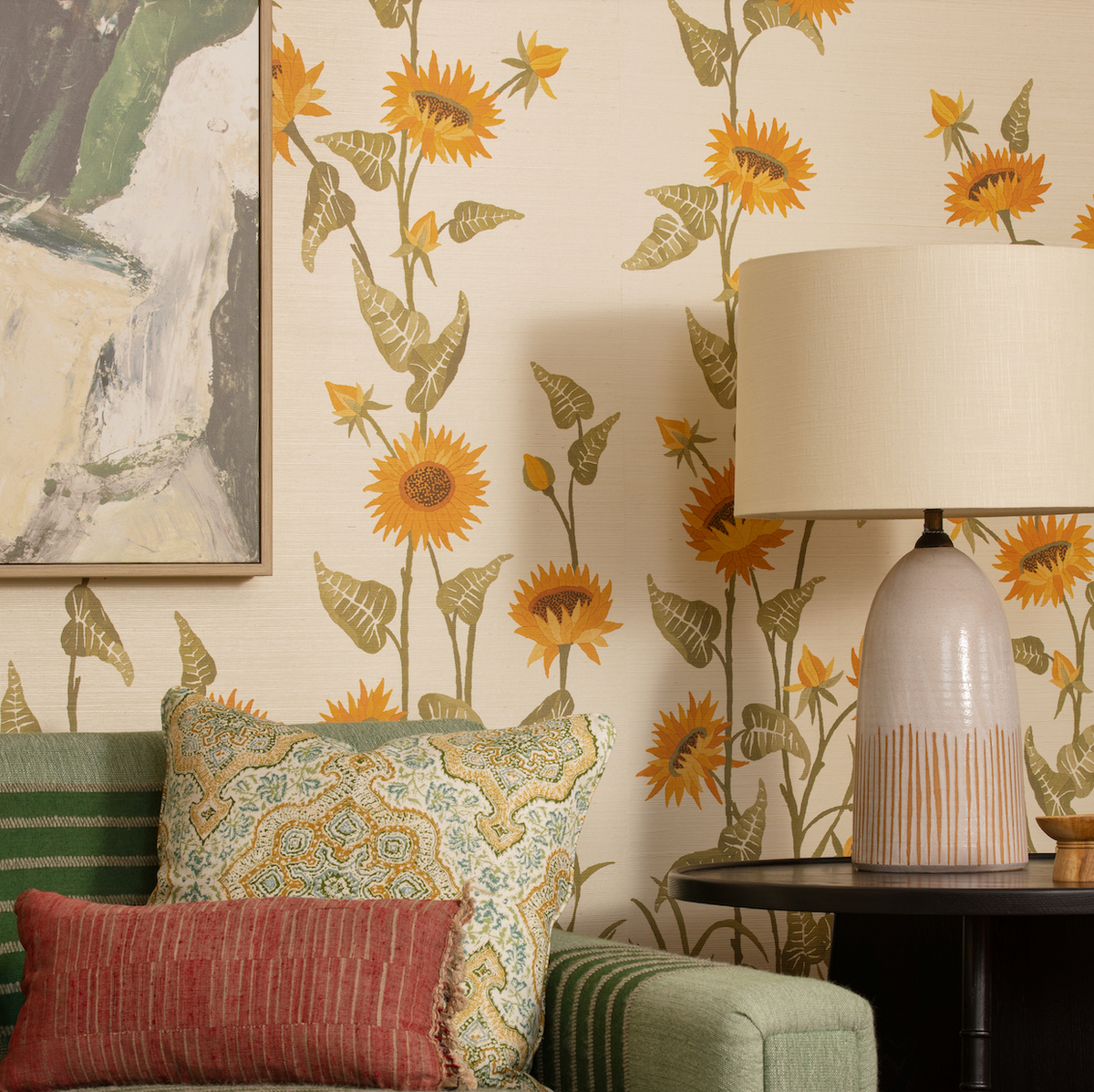Sunflower Field - Original – Peter Dunham Textiles