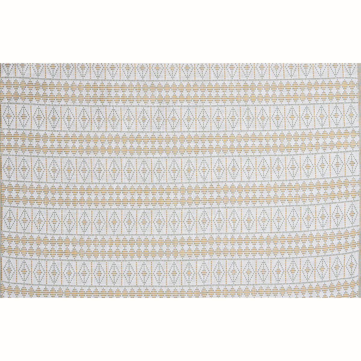 Souk - Gold/Sage on White – Peter Dunham Textiles