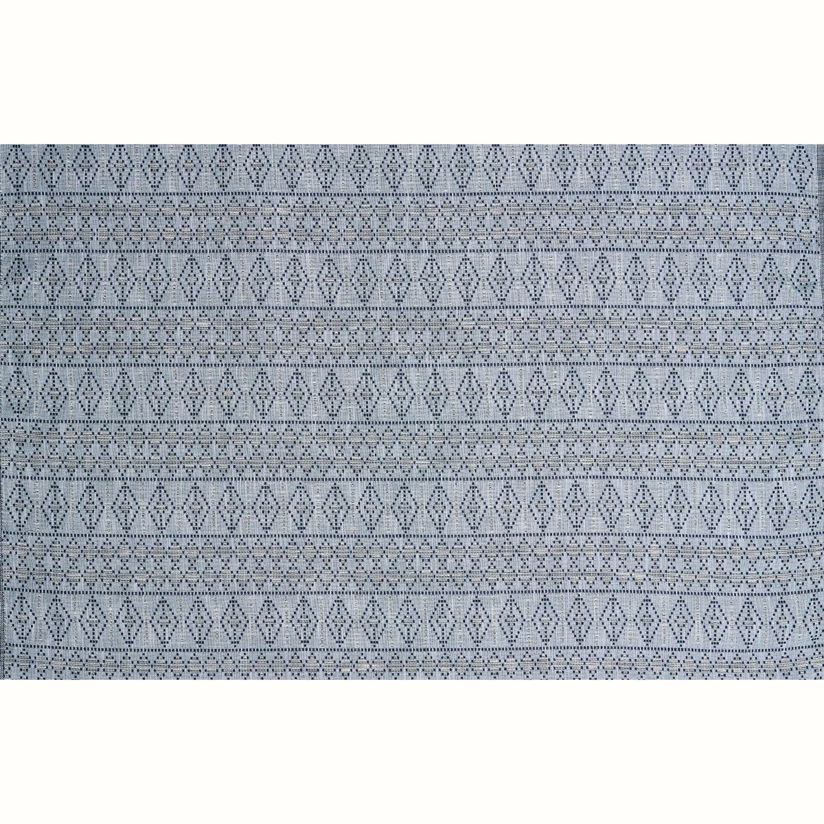 Souk - Indigo/White on Ocean – Peter Dunham Textiles