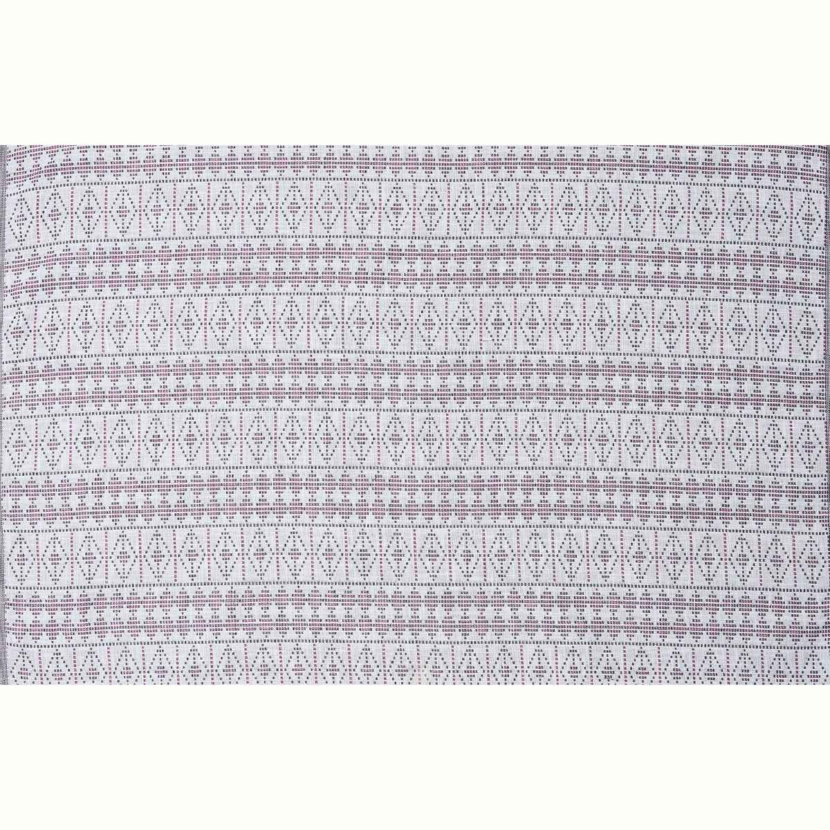 Souk - Pink/Gray on White – Peter Dunham Textiles